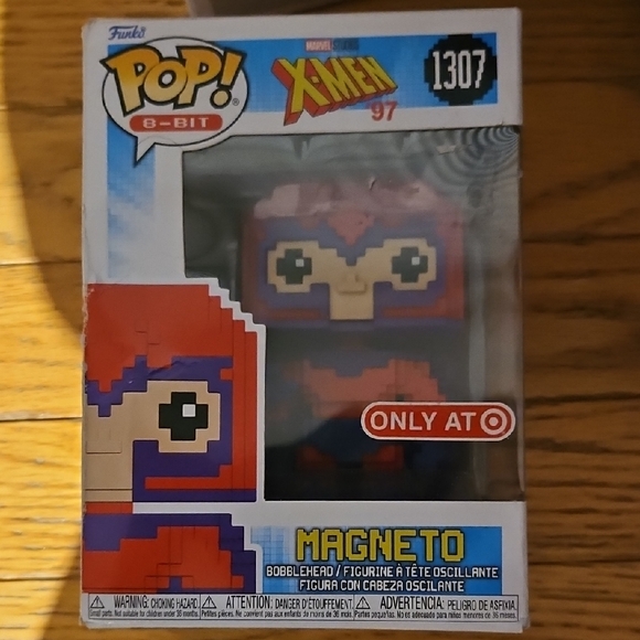 Funko | Toys | Funko 8bit Magneto Figure Red And Blue | Poshmark